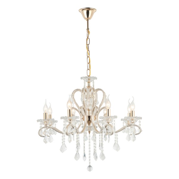 Luster kristal ML1403-8 GD | Forma Rasveta